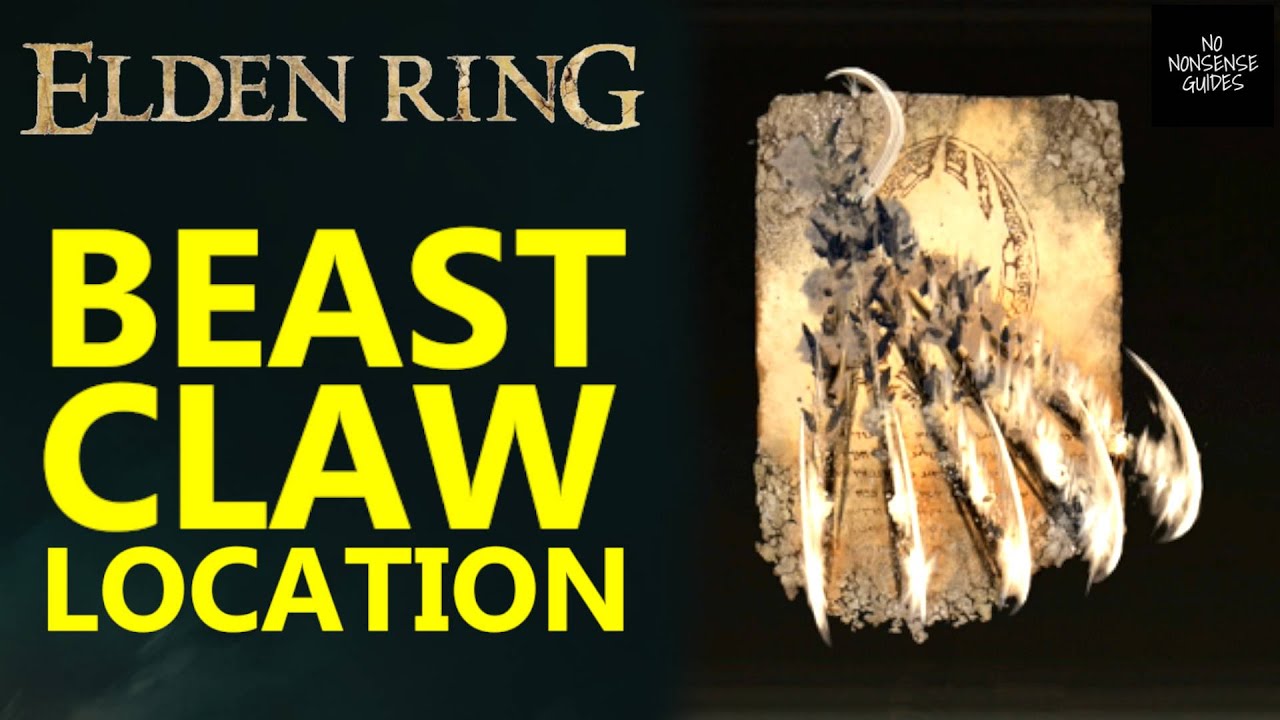 Elden Ring Beast Claw Location - How to Get Beast Claw - YouTube