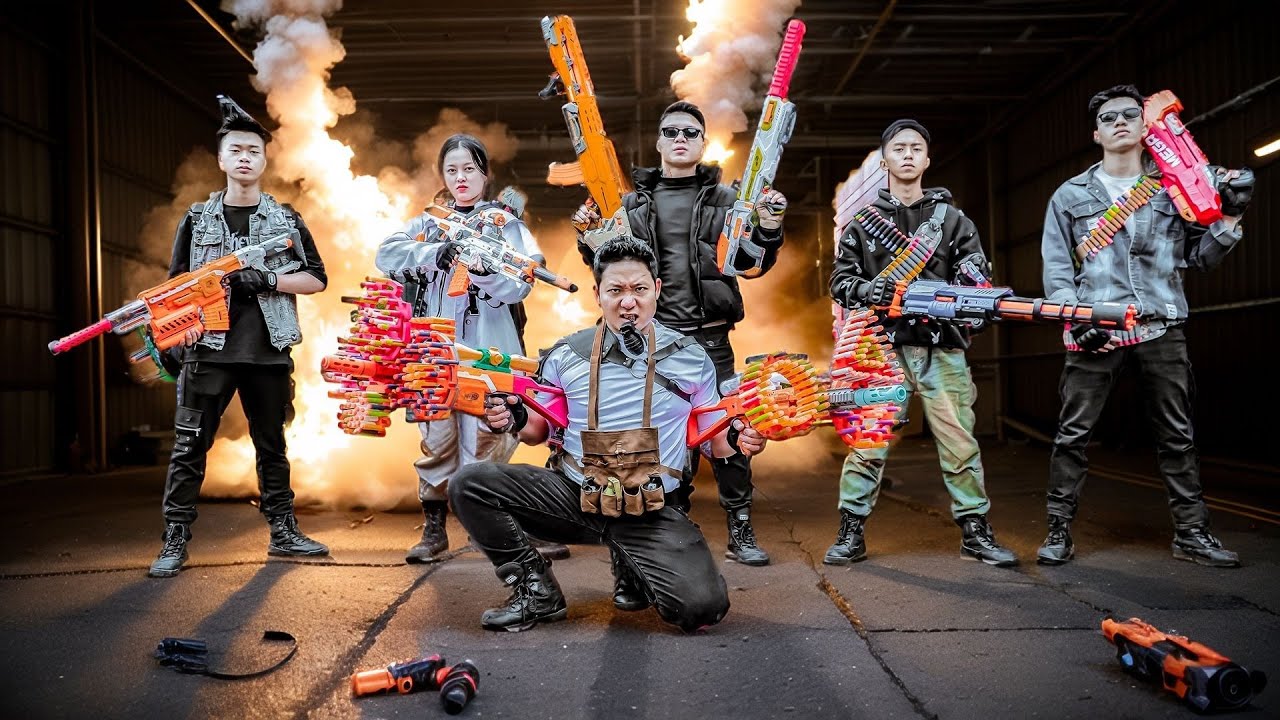 Nerf Guns War : The Ultimate Nerf Guns Battle Between Elite S.W.A.T ...