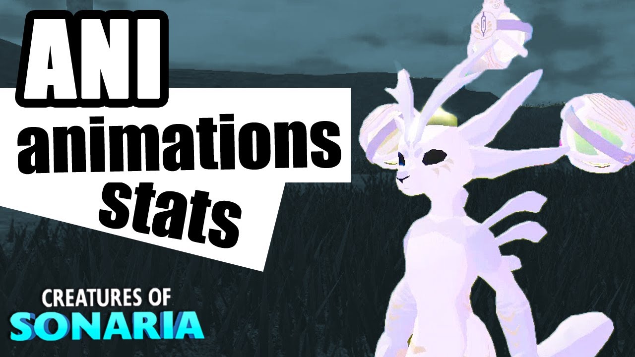 ALL ABOUT ANI! animation, abilities | Creatures Of Sonaria | whalemistar - YouTube