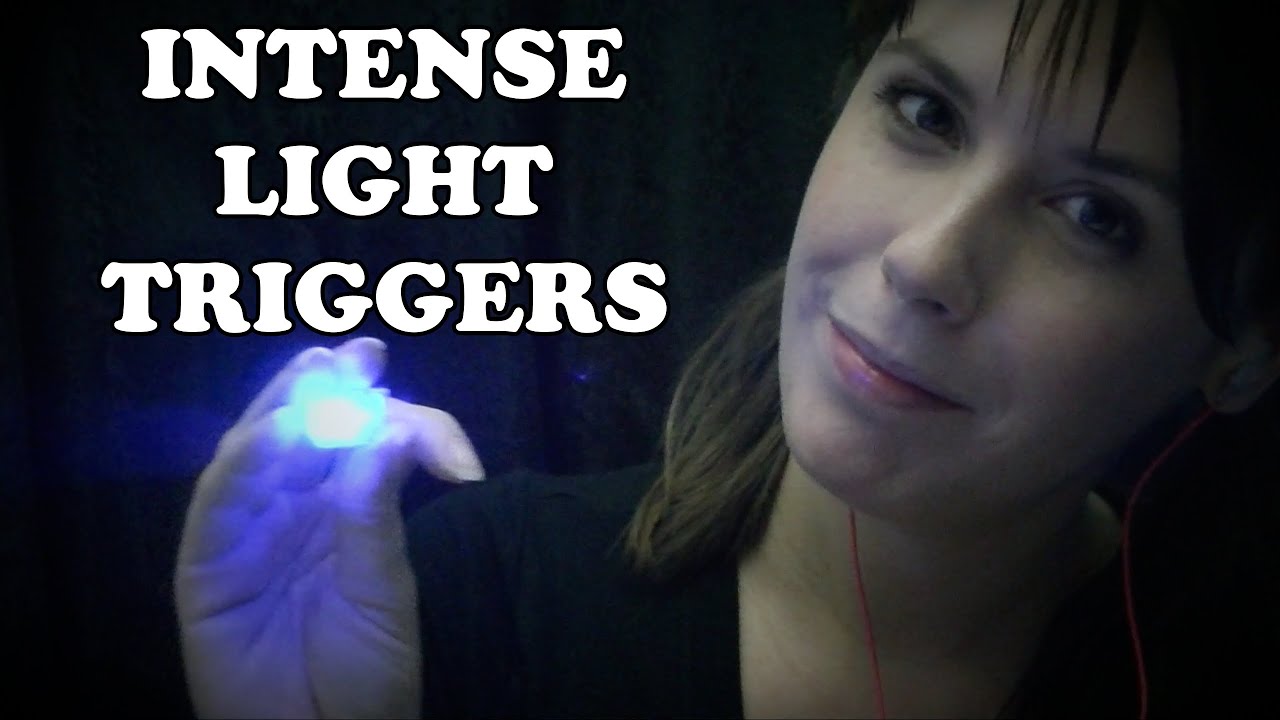 ASMR Light Tracking: Intense Light Triggers and Soft Speaking (Binaural ...