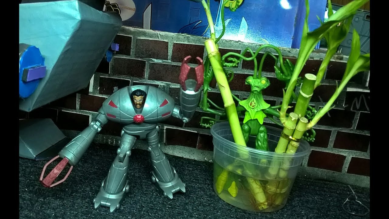 TMNT Snakeweed & Baxter Stockman Toy Review - YouTube