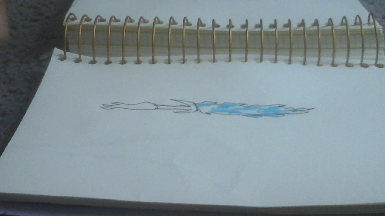 Drawing a ice sword - YouTube