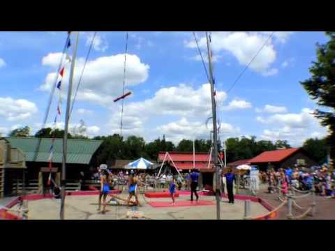 Ashleigh performing the human jump rope - YouTube