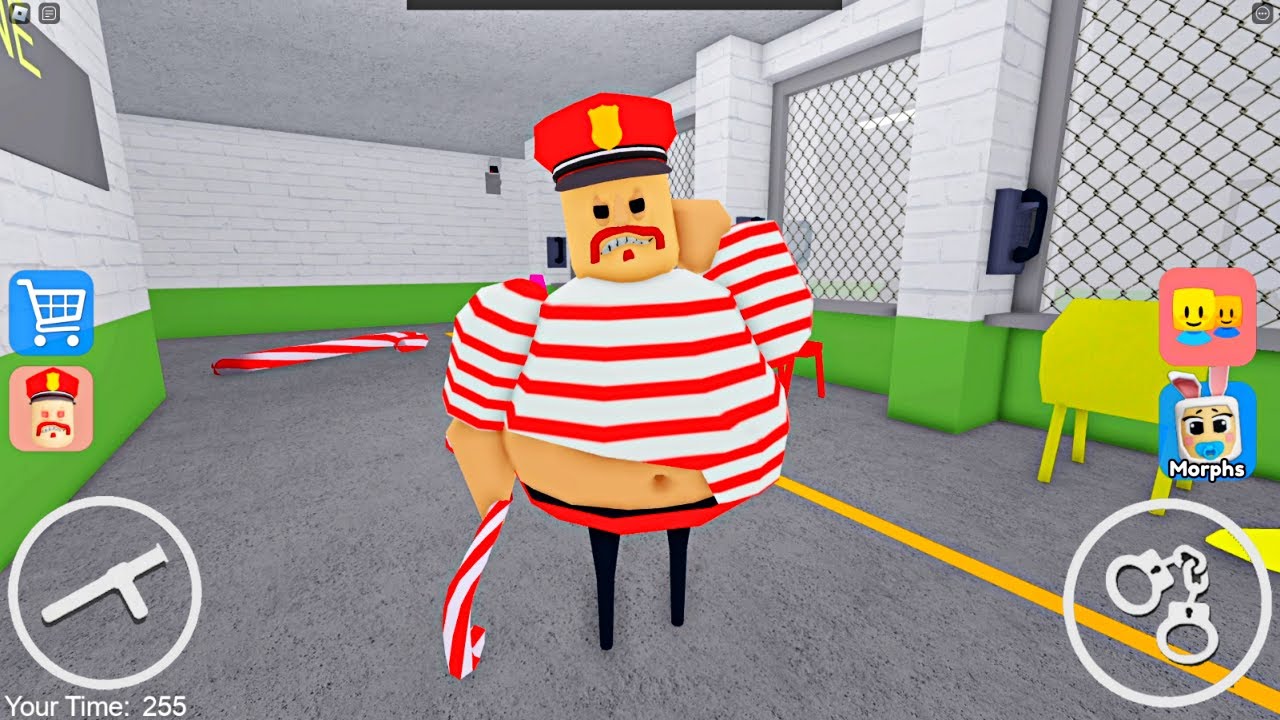 CANDY BARRY PRISON RUN | NEW SCARY OBBY | ROBLOX - YouTube