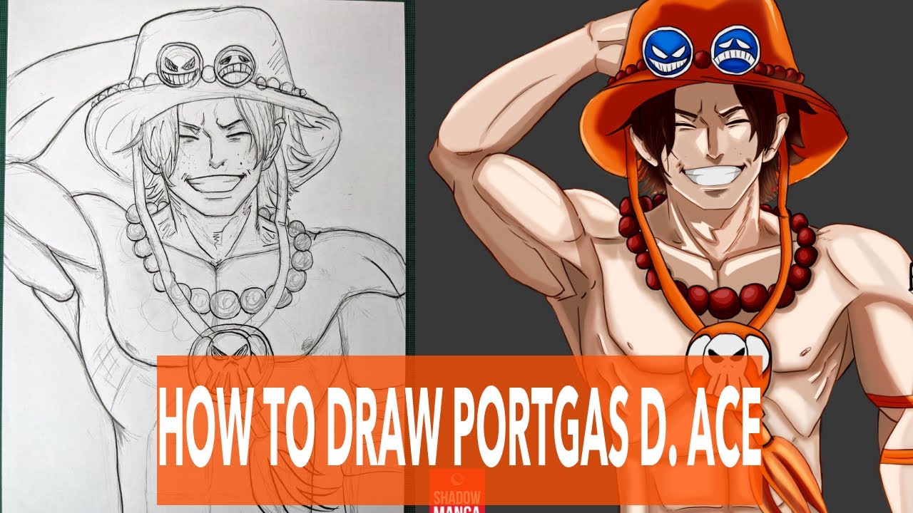 Portgas D. Ace - Watch how I draw ACE! #OnePiece #Firefistace #ACE ...