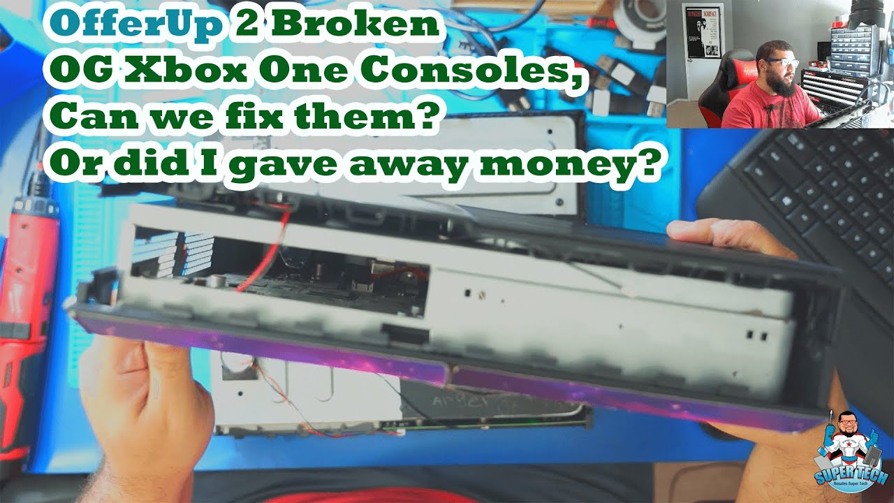 2 Completely Broken OG Xbox One Consoles from OfferUp - Can we Fix them ...