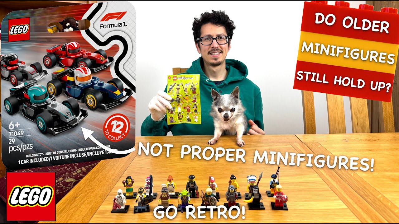 Unimpressed with the LEGO F1 Collectible Race Cars? Go Retro CMF ...