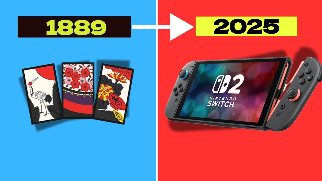 Die unglaubliche Wandlung von Nintendo (1889 - 2025) - YouTube