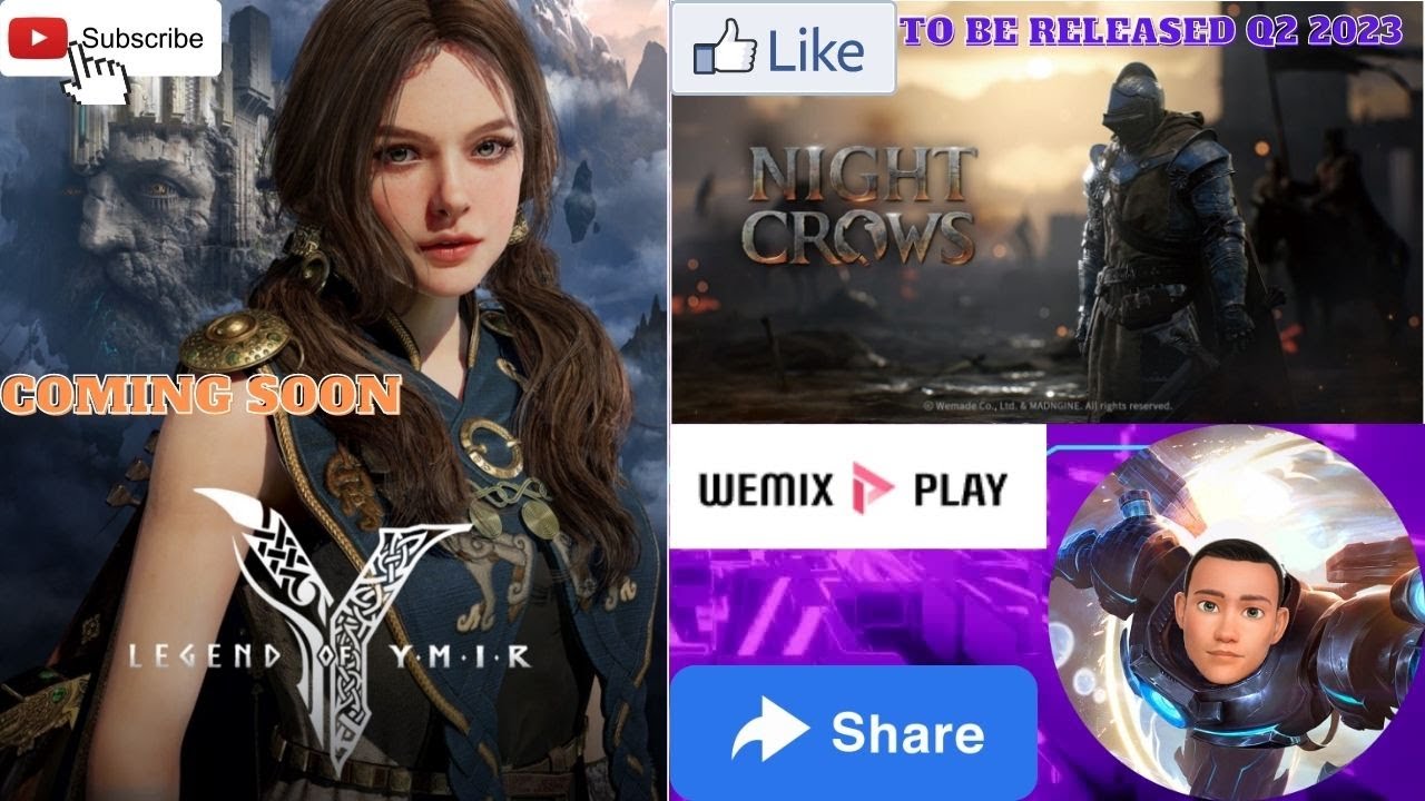 Night Crows and Legend of Ymir | Unreal Engine 5 games n malupit ...