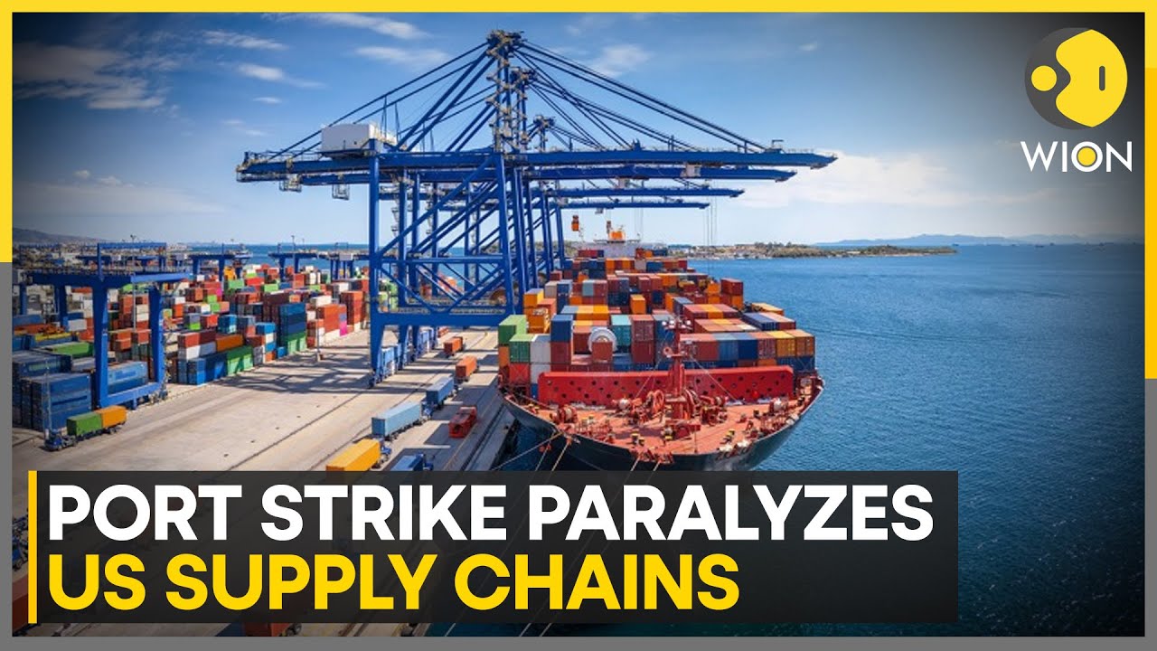 USA Port Shutdown Sparks Supply Fears, Paralyzes Supply Chains | World ...