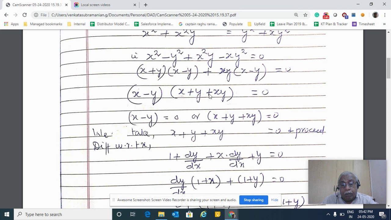 Differentiation Sample Problems - 11 - YouTube