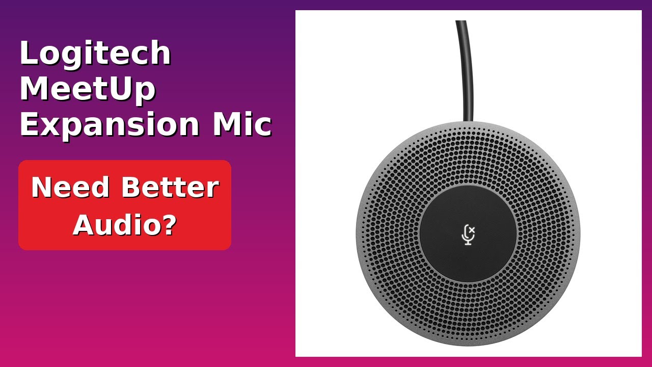 REVIEW (2026): Logitech MeetUp Expansion Mic. Features. - YouTube