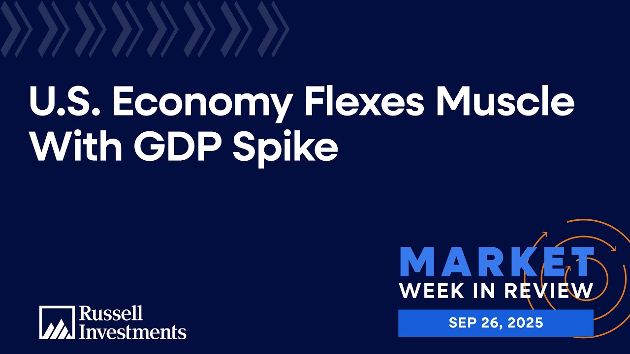 U.S. Economy Flexes Muscle With GDP Spike - YouTube