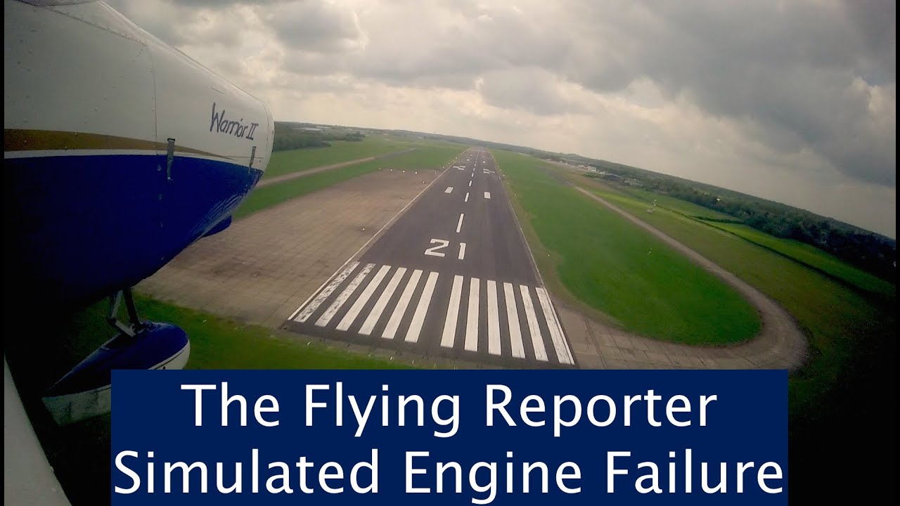 Simulated engine failure - PA28 - YouTube