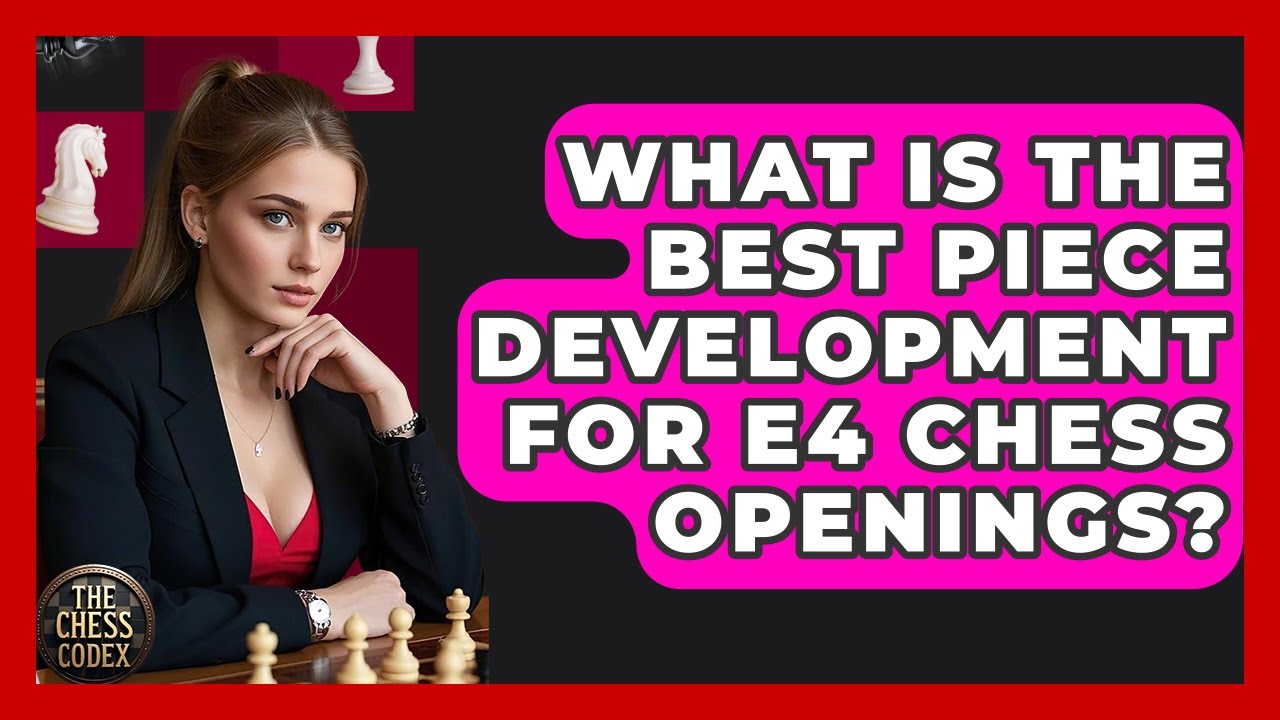 What Is The Best Piece Development For E4 Chess Openings? - The Chess ...