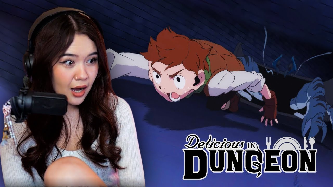 MIMIC CRAB LEGS | Dungeon Meshi Episode 6 REACTION! - YouTube