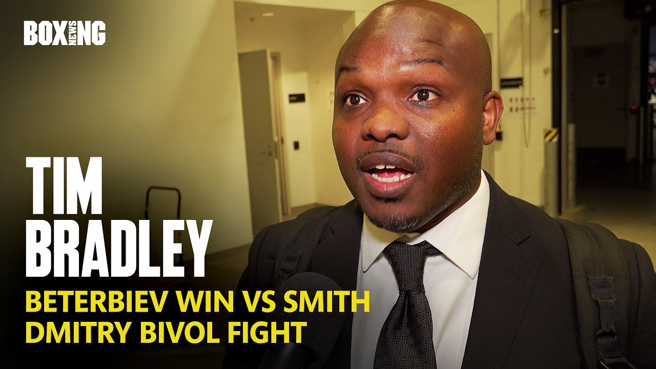 Tim Bradley Reacts To Artur Beterbiev Stunning KO Win vs Smith - YouTube