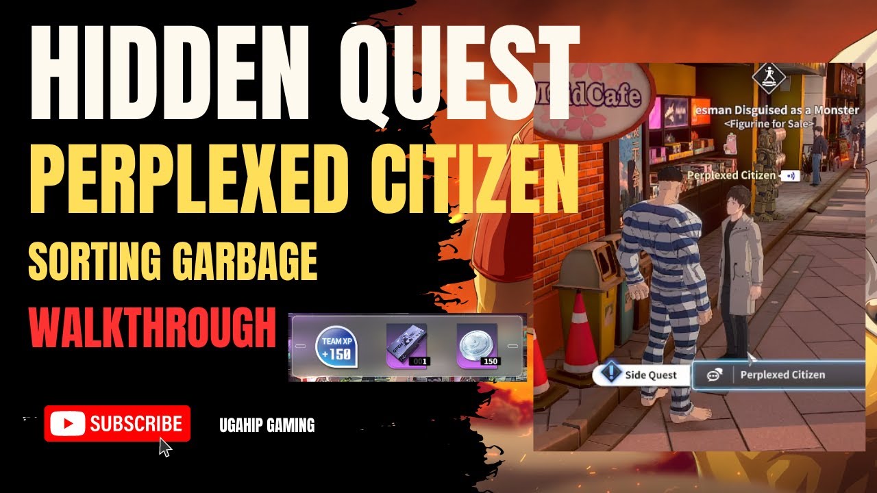 #onepunchmanworld : Hidden Quest - Perplexed Citizen (City F) - YouTube