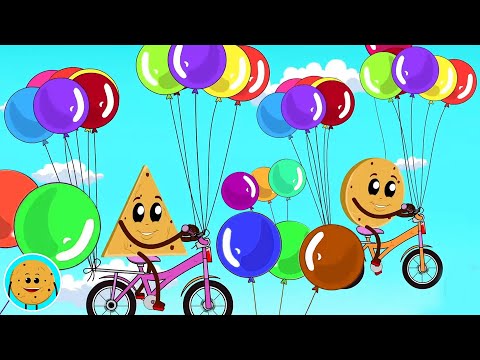 Balloon Song, Fun Nursery Rhymes + More Kids Learning Videos by Hello Cookies