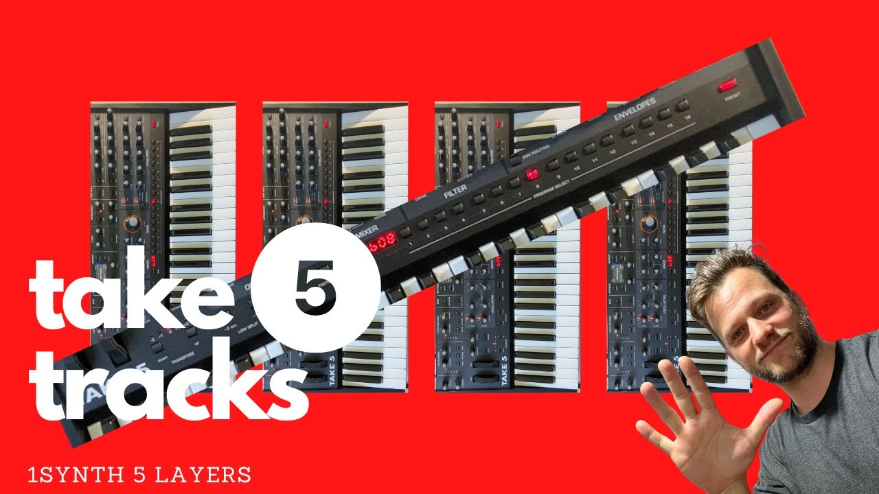 Sequential Take 5 Tracks - 1 Synth, 5 Layers NO TALKING NO EFFECTS ...