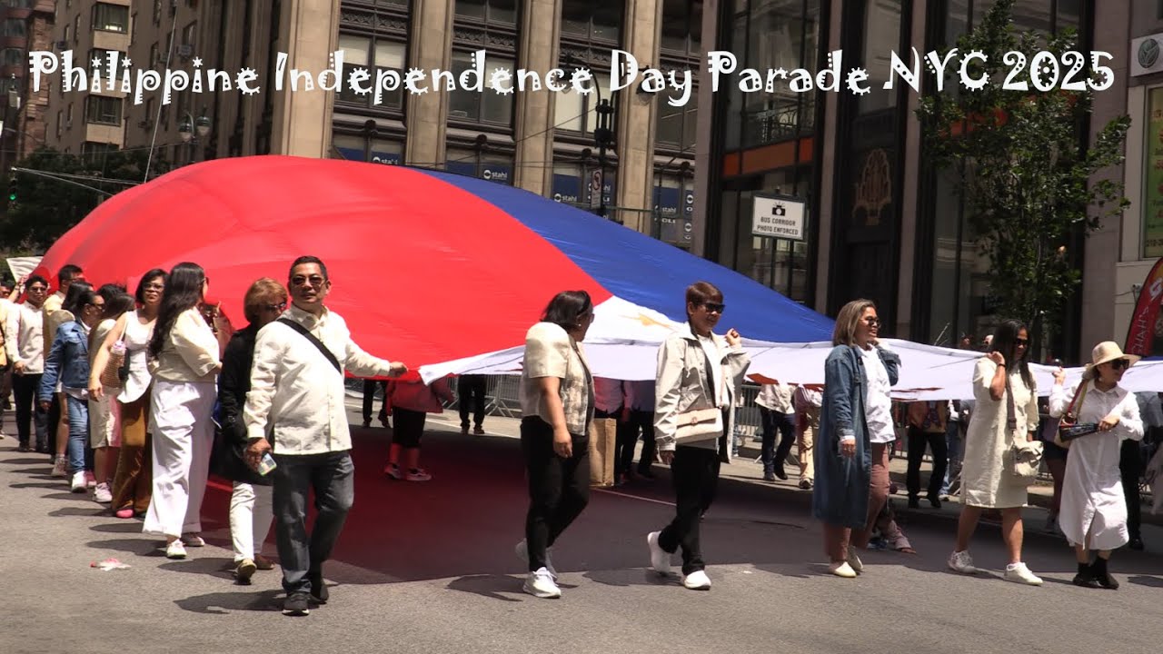 Philippine Independence Day Parade New York City 2025 Part 1 of 2 - YouTube