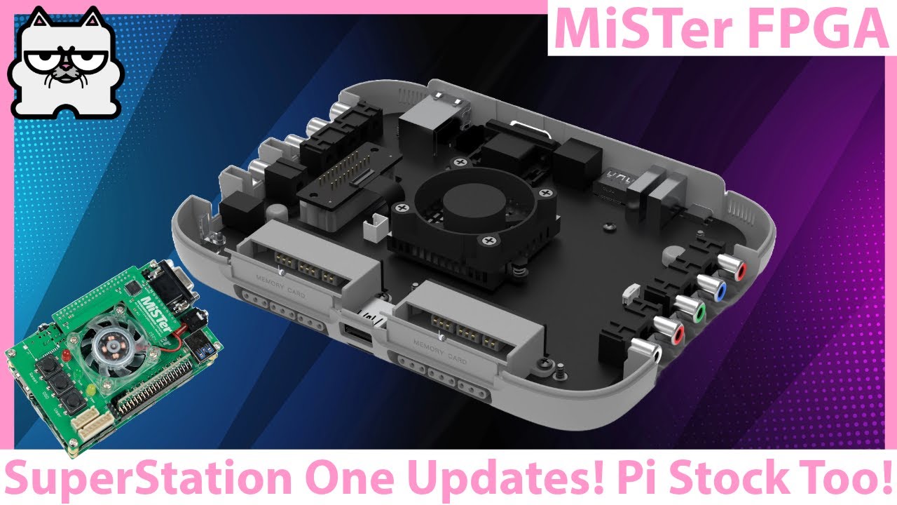MiSTer Pi Restock Soon and SuperStation One Updates! Plus New UI - YouTube