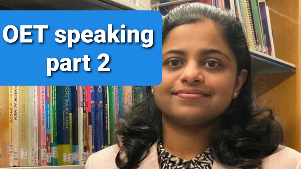 OET speaking part 2 - YouTube