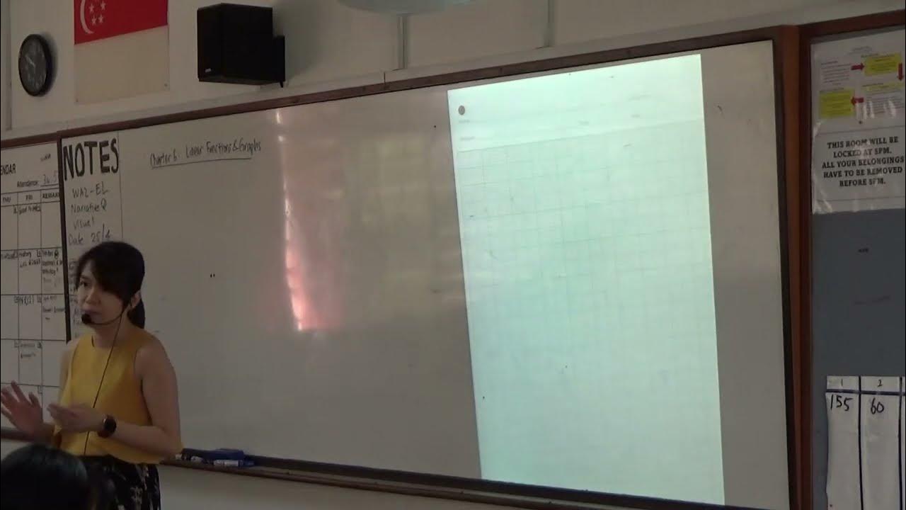 1E (2023) Ch 6 Linear Functions & Graphs (Lesson 1) - YouTube