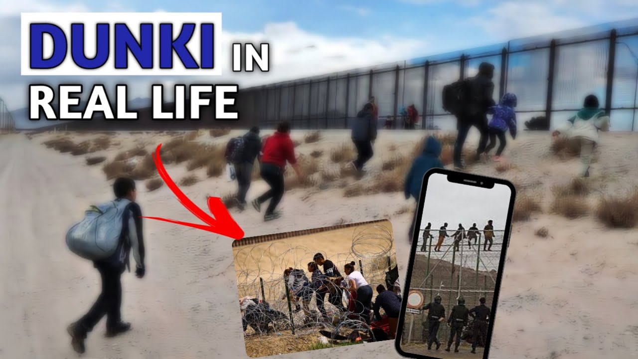 How Indian People Cross Mexico Border by donkey process? - YouTube