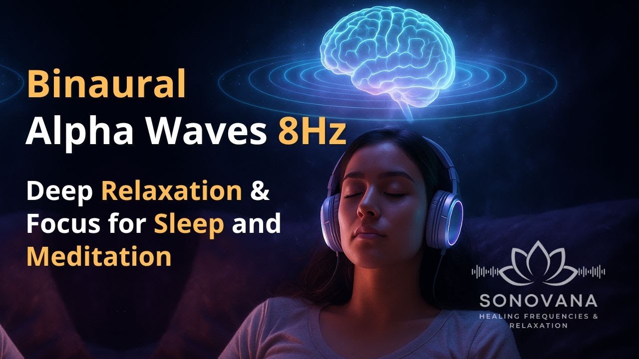 Alpha Waves (8Hz) – Calm Focus & Deep Relaxation | Binaural Sound ...