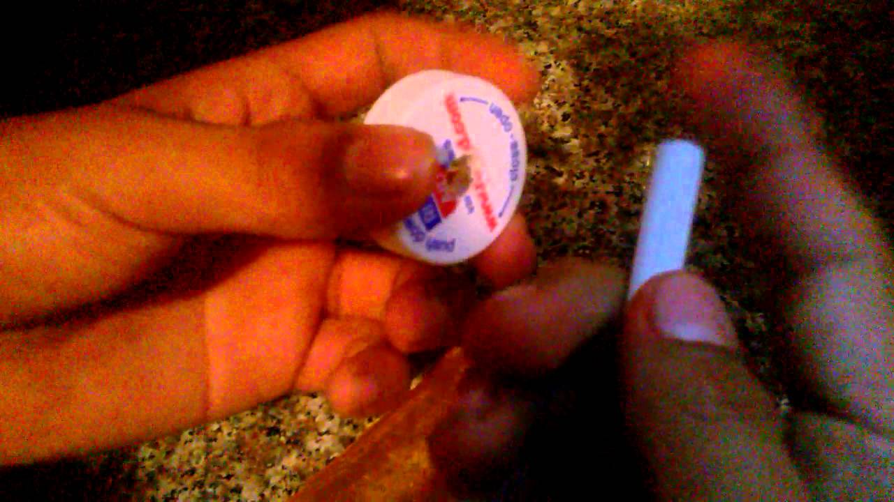 How to make a homemade bong mix bubbler - YouTube