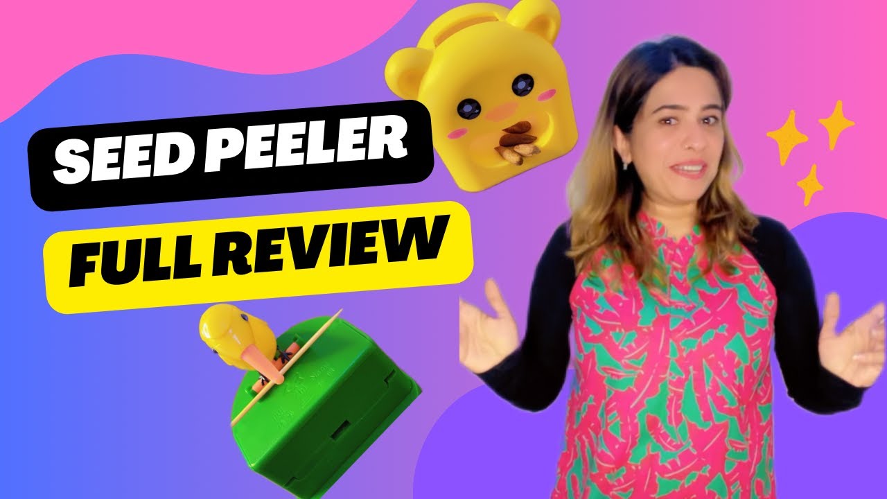 Full Review on Sunflower Seed Peeler and Duck Toothpick picker - YouTube