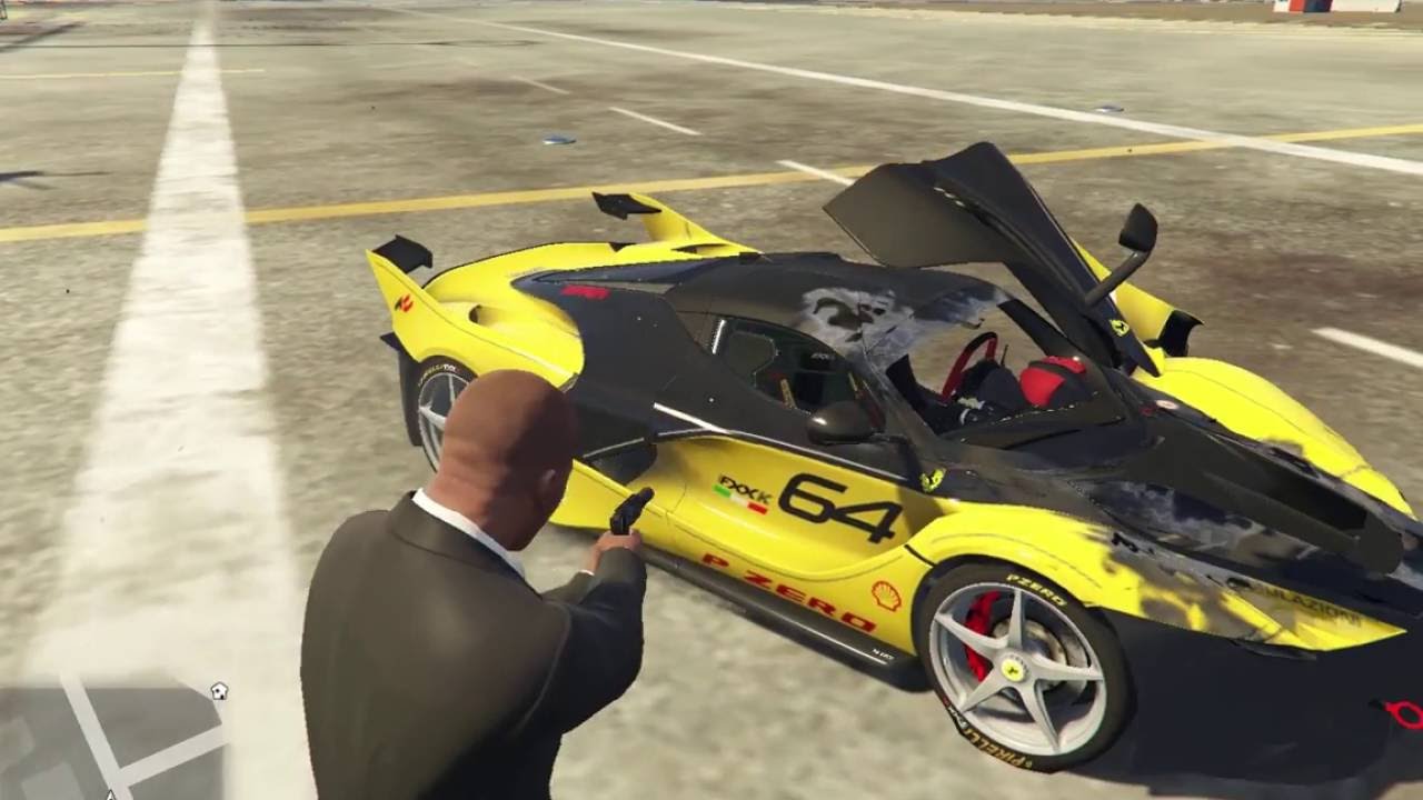 GTA 5 Ferrari Fxx K MOD Test Drive and Torture test!! - YouTube