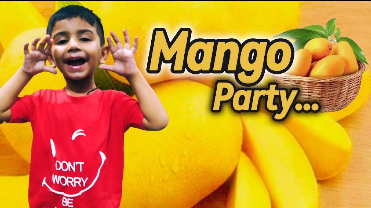 Mango Party🥭 | Mango Eating Competition🏆 | Fun & Masti Vlog - YouTube