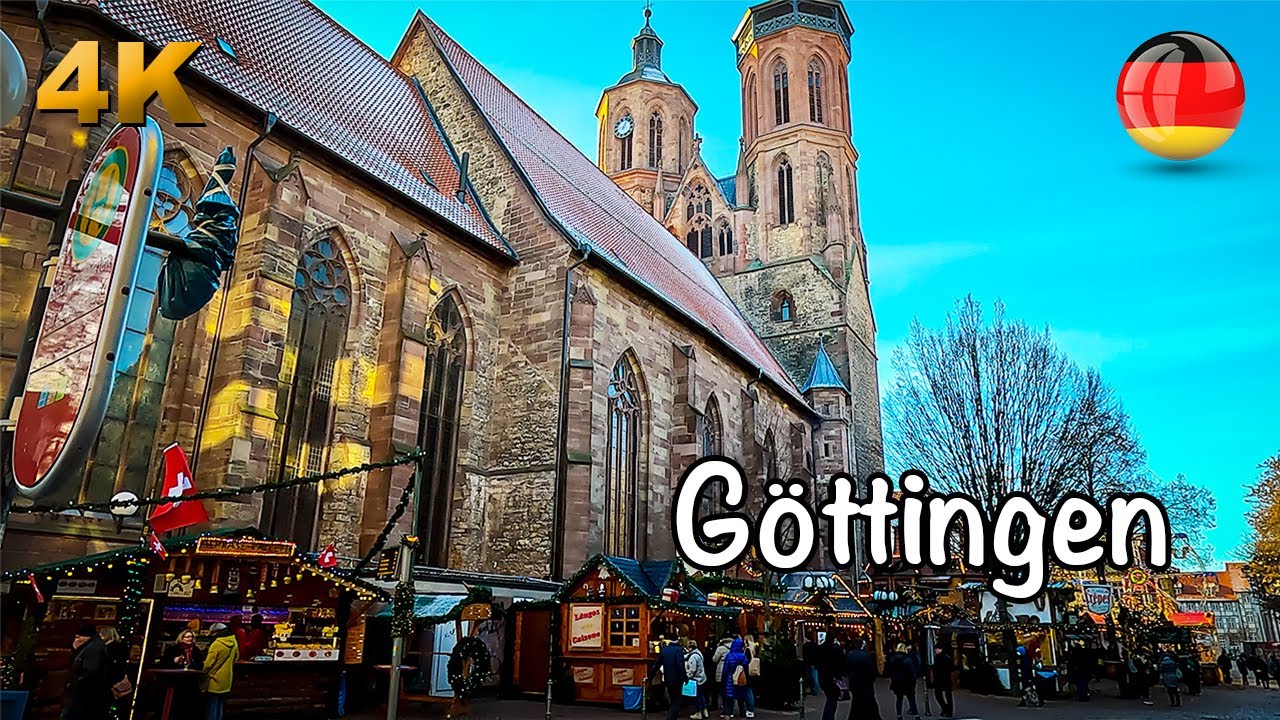 Göttingen, Germany Walking Tour 4K HDR - YouTube