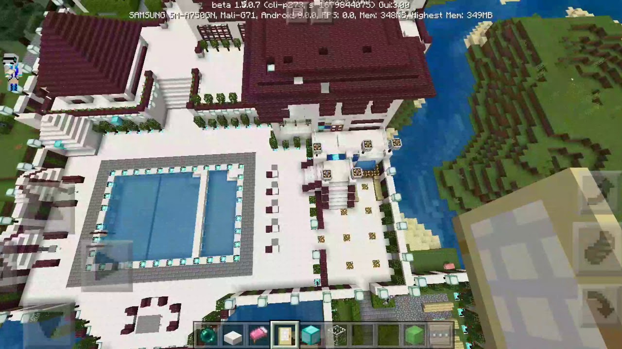 Minecraft beta secret base - YouTube