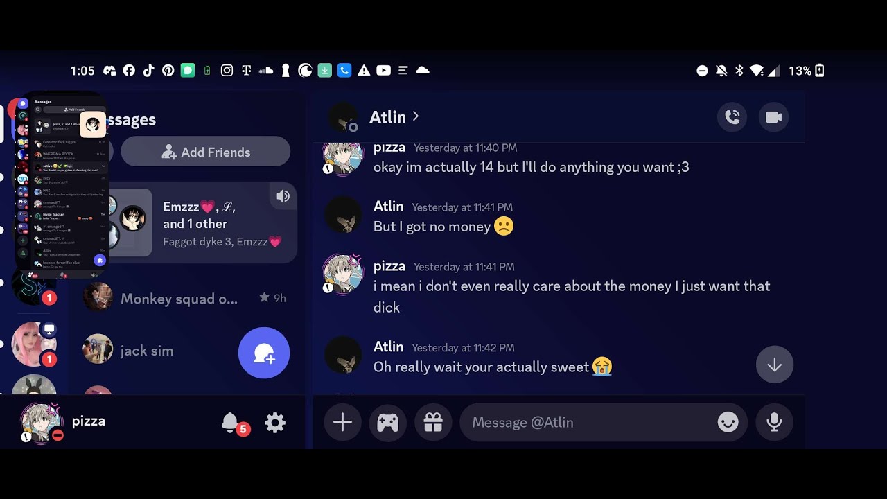 The worst discord pedophile i've ever seen - YouTube
