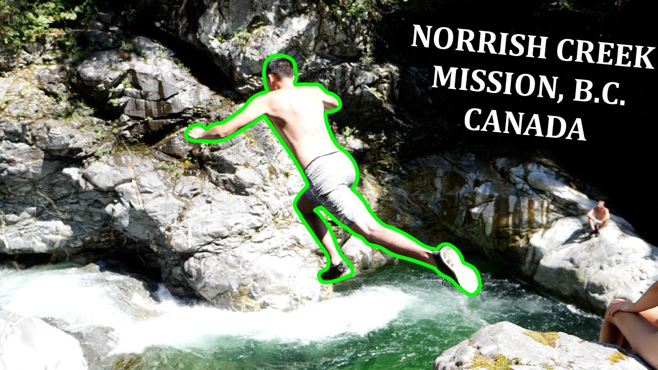 Cliff Jumping Norrish Creek Summer 2020 - YouTube
