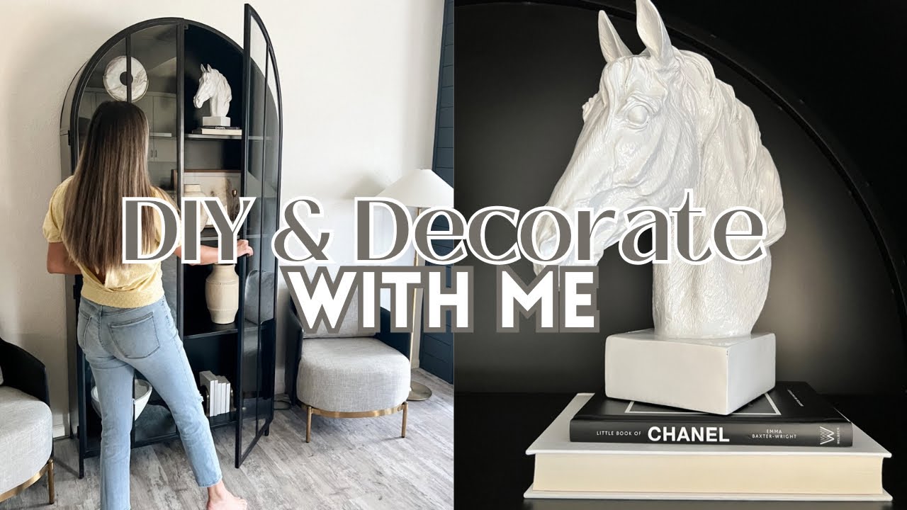 *NEW* DECORATE WITH ME & DIY 2023| modern & minimal home decor ideas ...