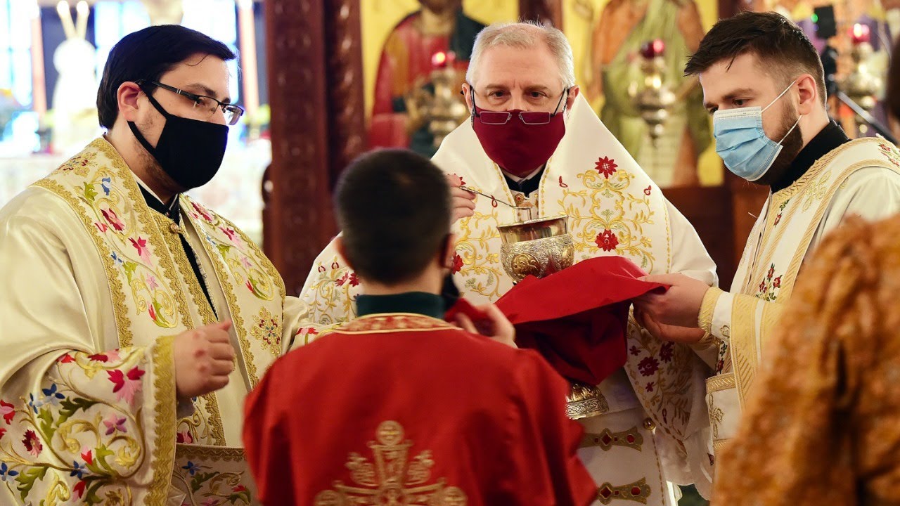 Orthros & Divine Liturgy Officiated by H.E. Archbishop Elpidophoros The ...