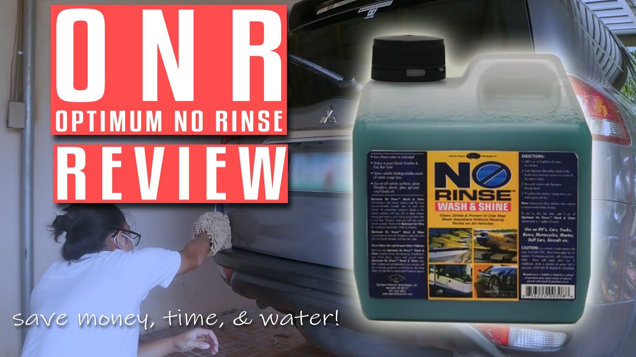 Carwash na TIPID sa PERA, ORAS, at TUBIG | ONR (Optimum No Rinse) First ...