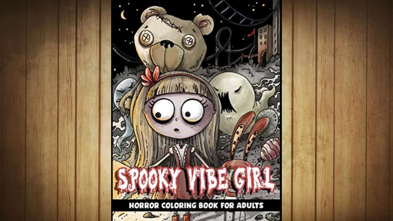Présentation ( Flip through ) : SPOOKY VIBE GIRL de Annie Anson - YouTube