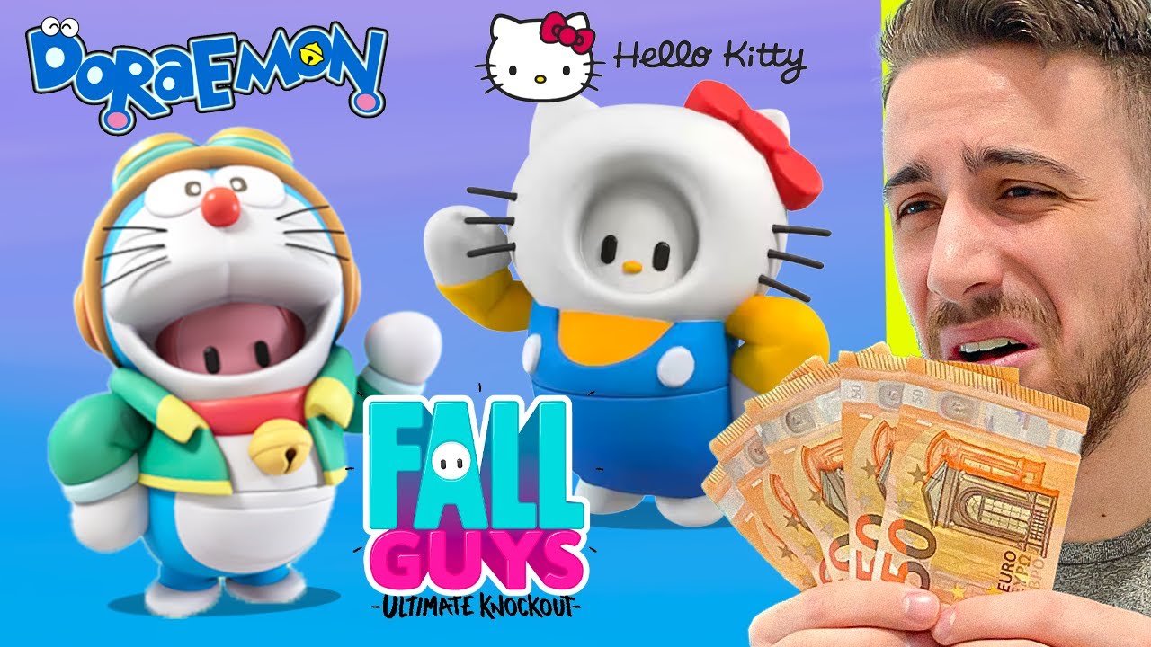 Shoppo DORAEMON ed HELLO KITTY su Fall guys! *NON CI CREDO* Fall Guys ...