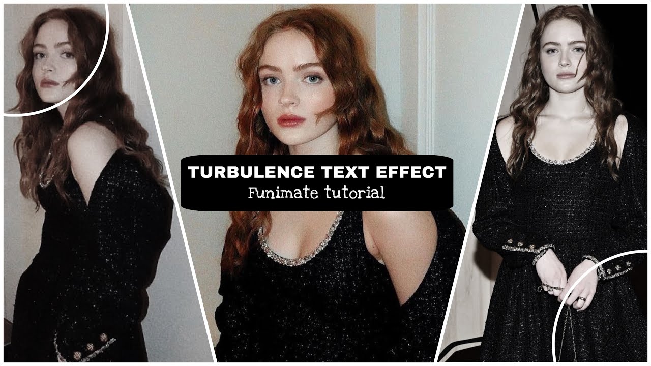 Turbulence text effect || funimate tutorial - YouTube