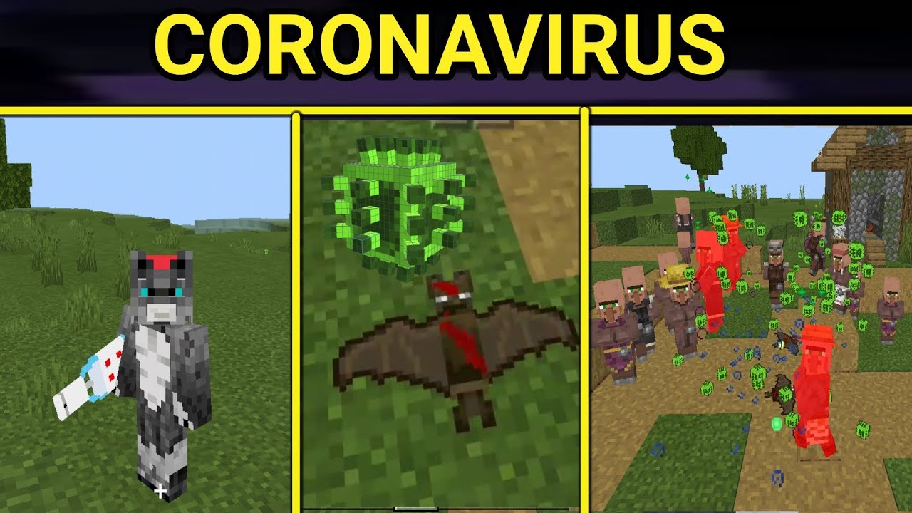 CORONAVIRUS EN MINECRAFT ADDON CORONAVIRUS PARA MINECRAFT PE 1.14.30 1 ...