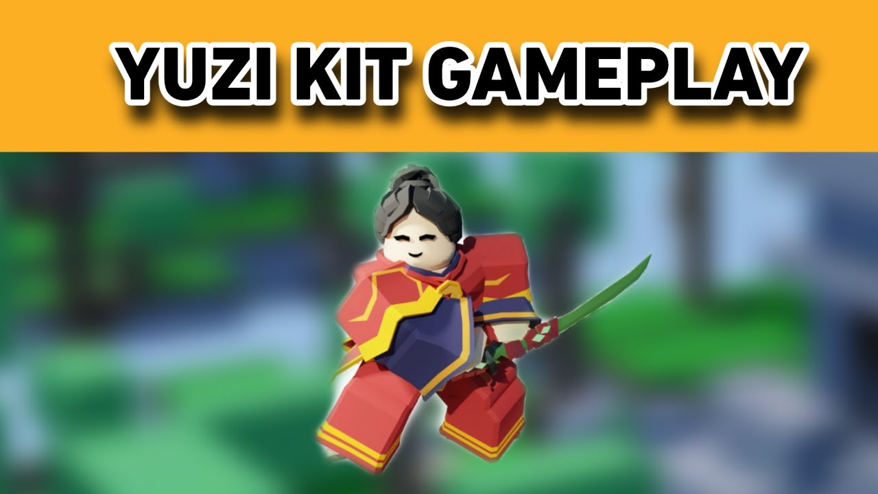 YUZI KIT GAMEPLAY😈☠️….( Roblox Bedwars ) - YouTube