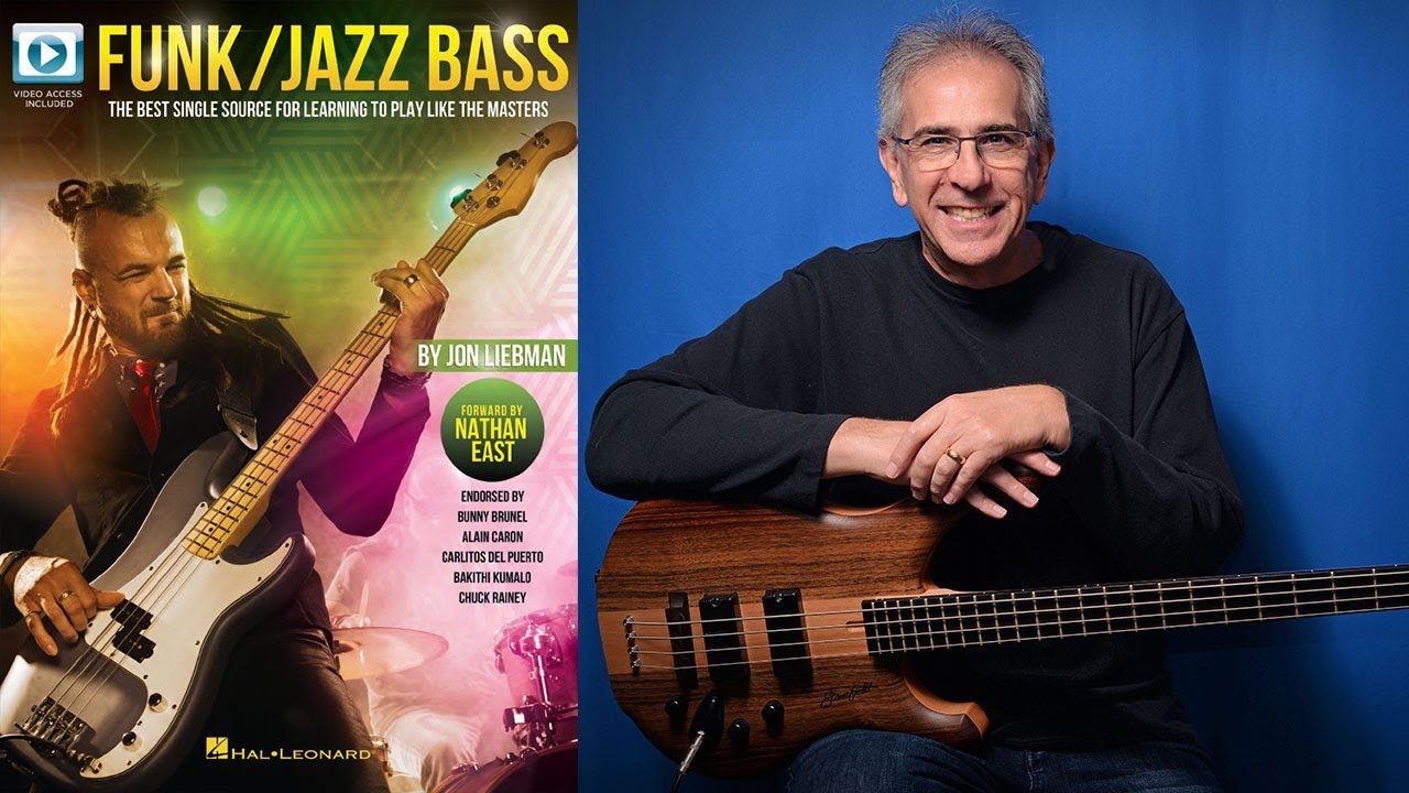 "Funk Jazz Bass" book from Jon Liebman - YouTube
