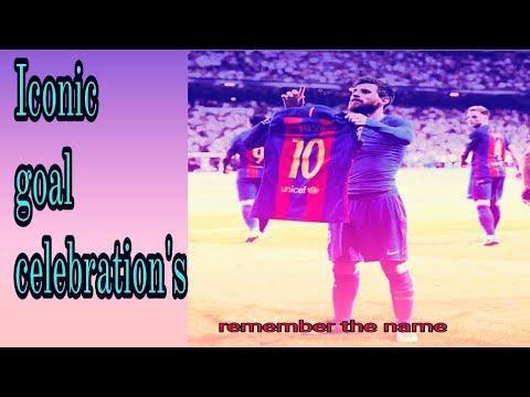 Iconic goal celebration you can never forget - YouTube