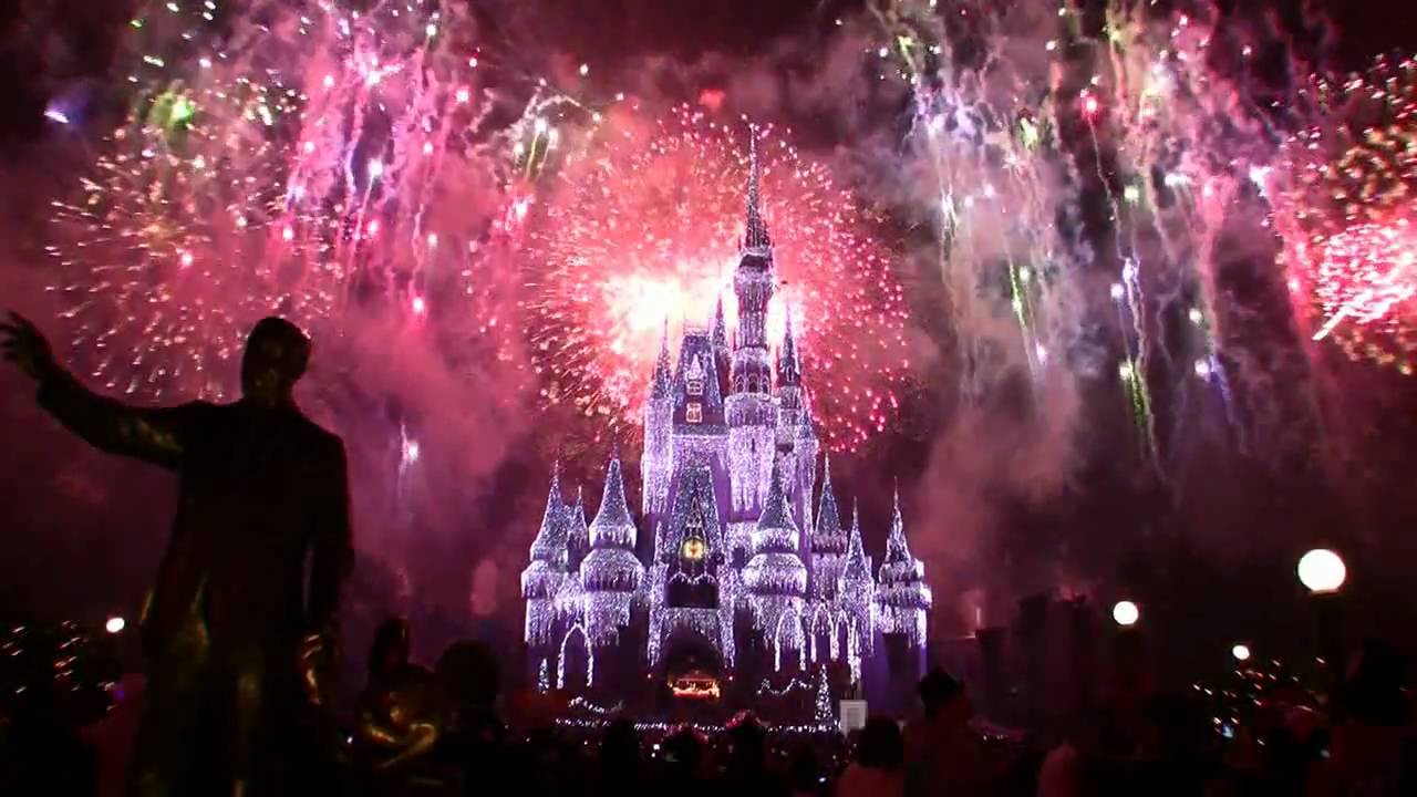 [HD] WDW Magic Kingdom New Year's Eve Fireworks to 2009 Part 2 Finale ...