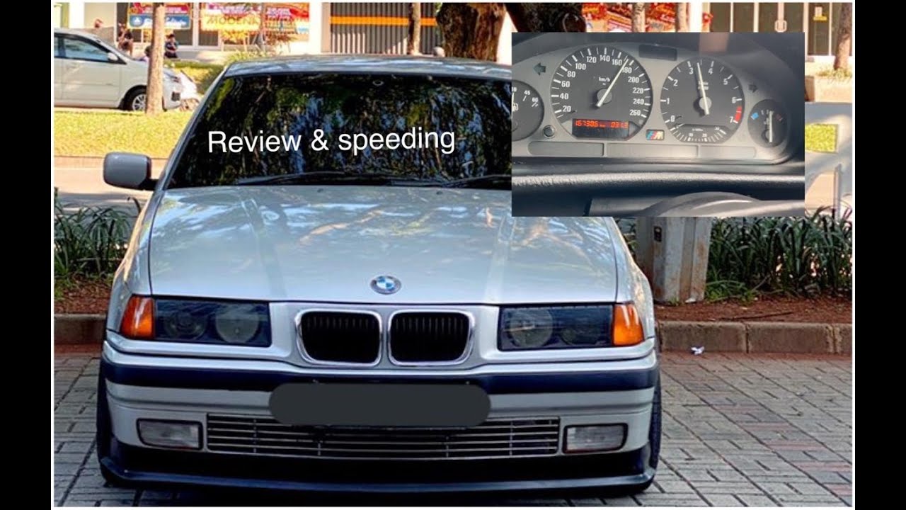 New Car BMW 318i E36 M43 - Speeding & Review - YouTube